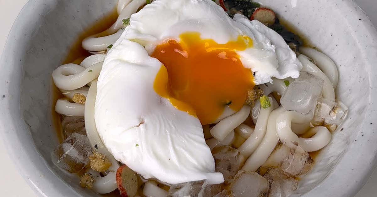 10-minute instant cold udon 🧊 Recipe - Samsung Food