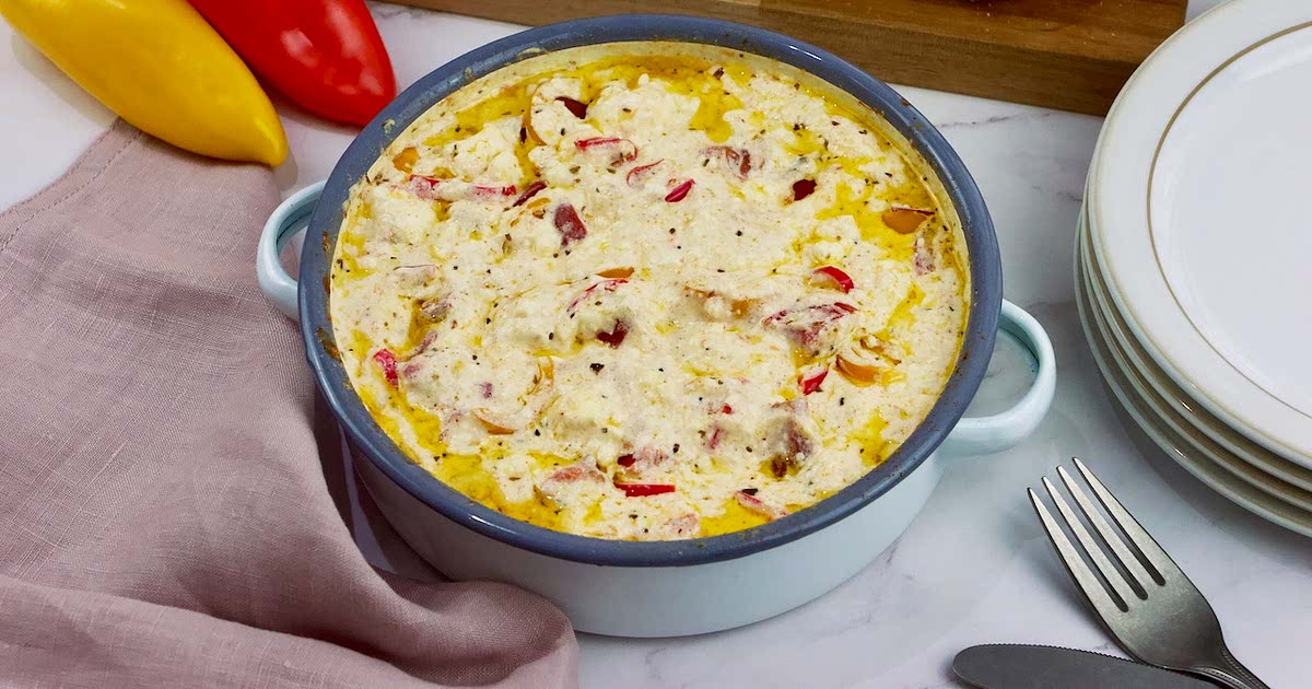 Greek Baked Feta (Bougiourdi) Recipe — Samsung Food