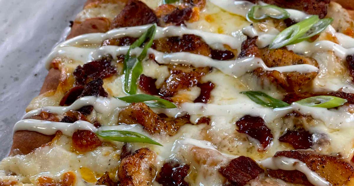 Chicken Bacon Ranch Flatbread Pizza Recipe — Samsung Food