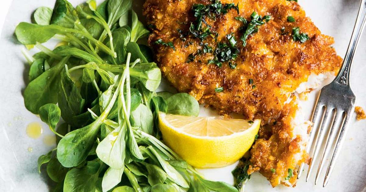 Cornflake-Crusted Fish with Herb Butter Recipe — Samsung Food