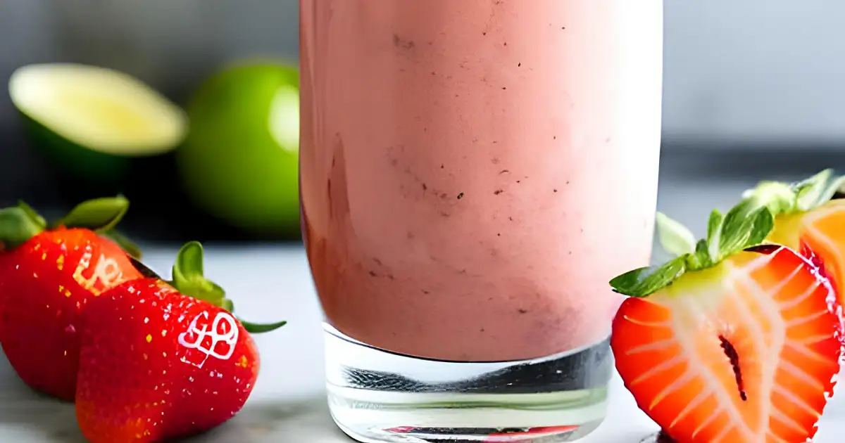 Creamy Summer Strawberry Horchata Recipe - Samsung Food