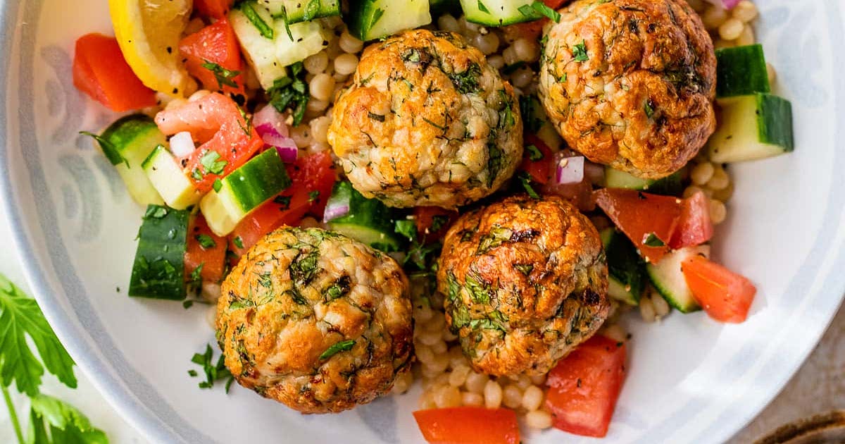 Mediterranean Meatball Bowl Recipe - Samsung Food