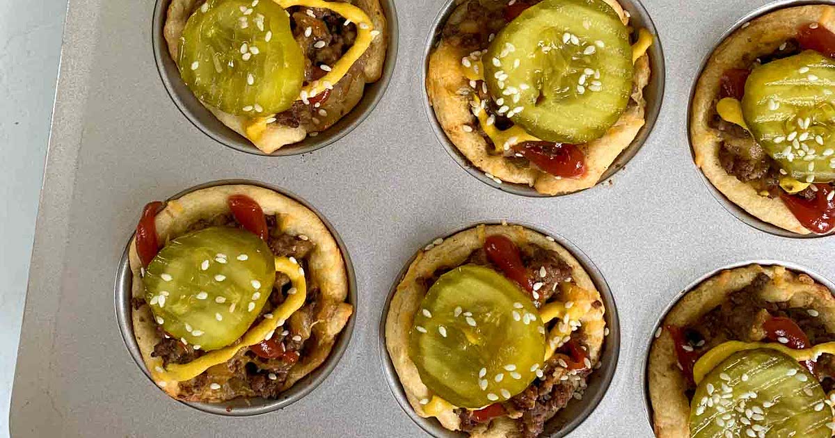 Cheeseburger Biscuit Cups Recipe | Samsung Food App