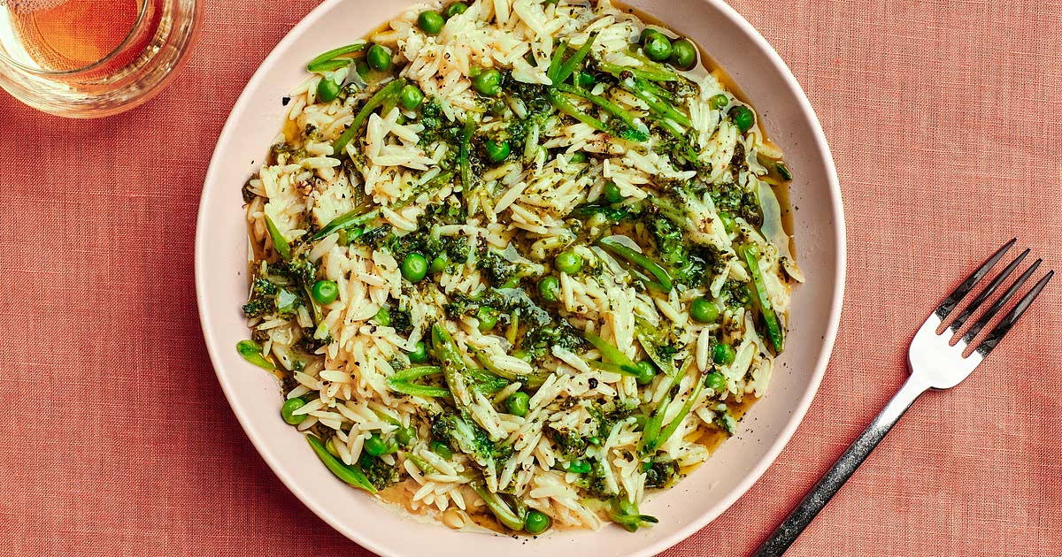 Spring Orzotto Recipe — Samsung Food