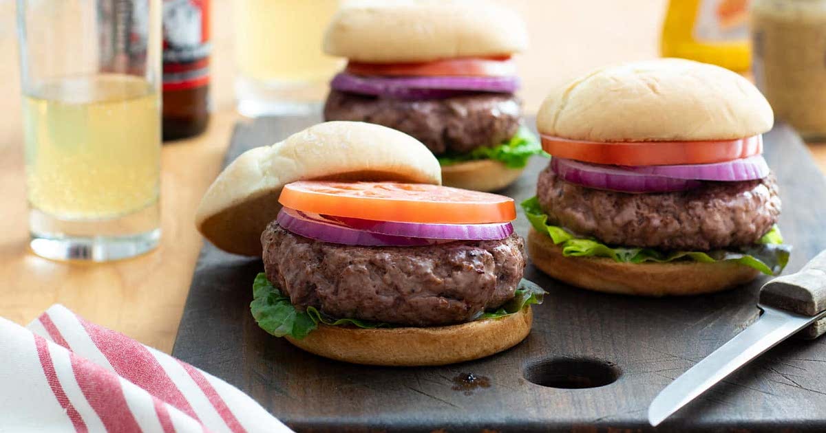 Steak Burger Recipe - Samsung Food