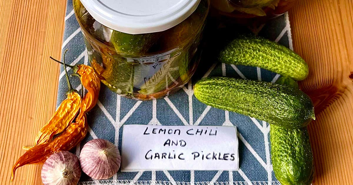 Lemon Chili and Garlic Pickles Recipe | Samsung Food App