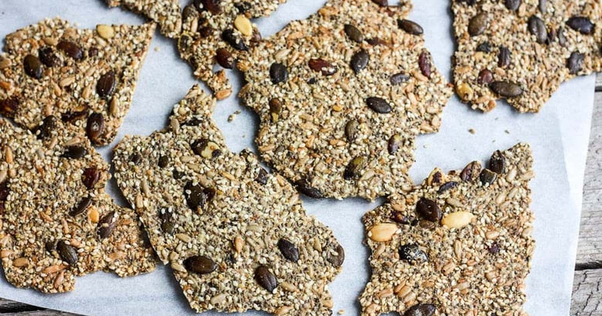 Rustic Seed Crackers Recipe - Samsung Food