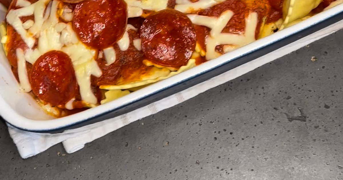 Pizza Ravioli Bake Recipe — Samsung Food