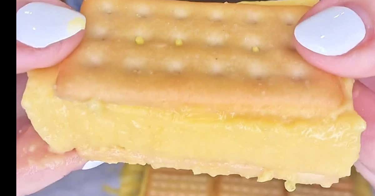 Lemon custard Slice Recipe — Samsung Food