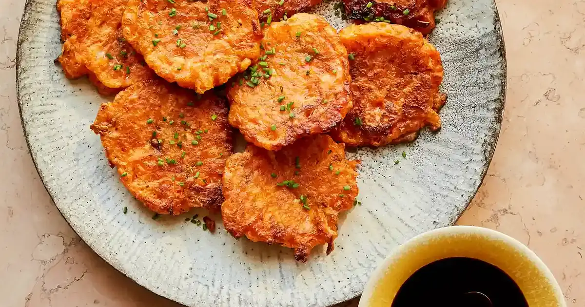 Mini kimchi pancakes Recipe — Samsung Food