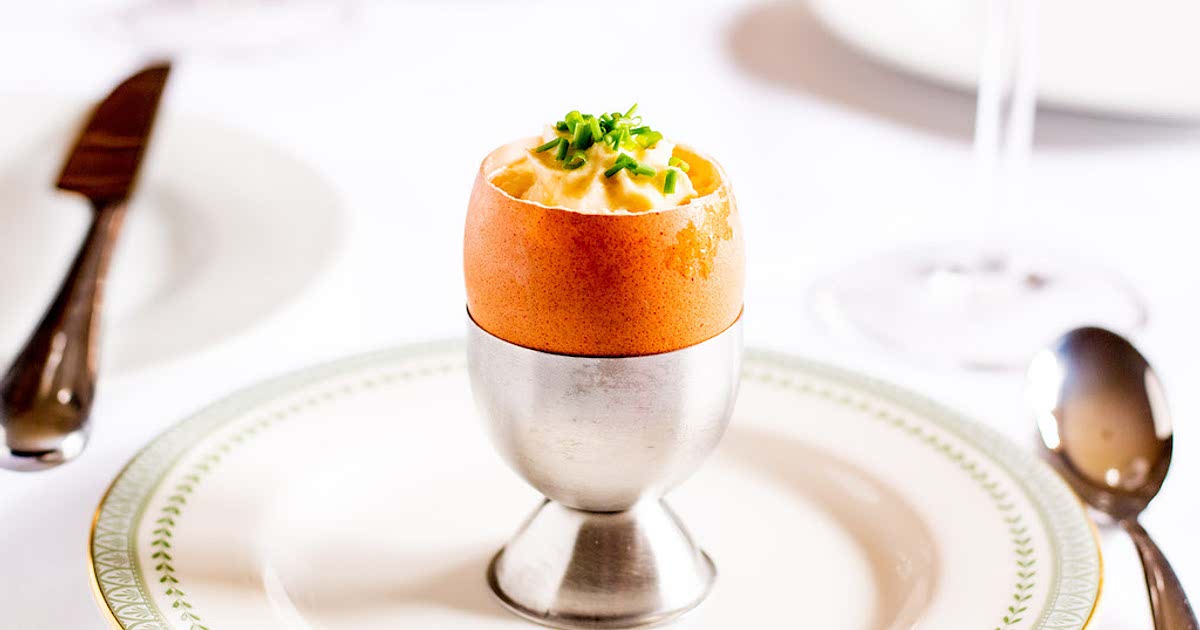 Chaud-froid d'oeuf Alain Passard Recipe | Samsung Food App
