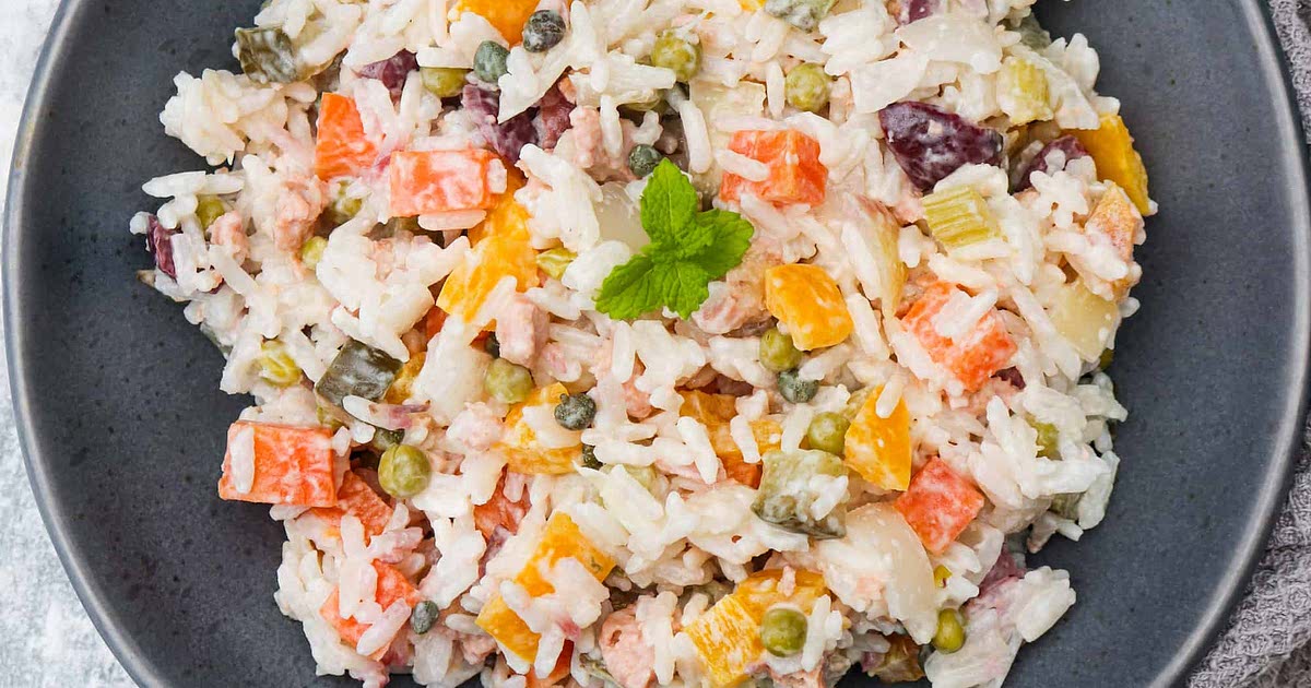 Vegan Italian Rice Salad Recipe - Samsung Food