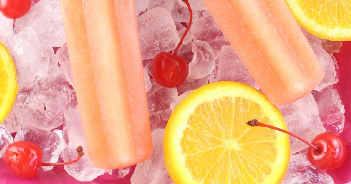 Bahama Mama Ice Pops Recipe, Adult Popsicle perfect for summer ...