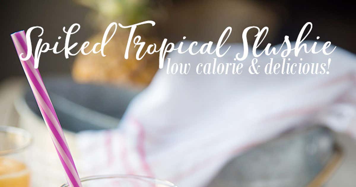 Low Calorie Spiked Tropical Slushies & Ice Pops Recipe - Samsung Food