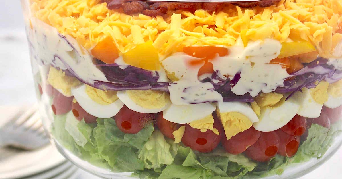 Overnight 7 Layer Salad Recipe - Samsung Food