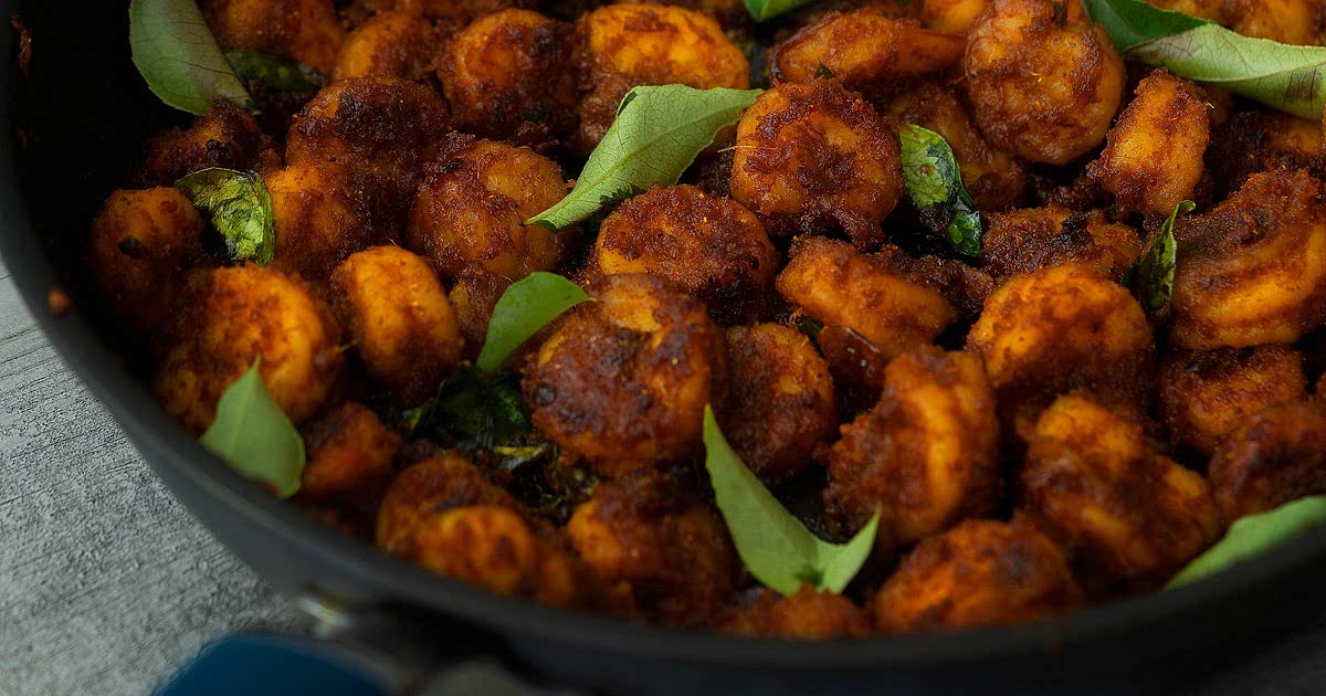Prawns Fry (Indian Shrimp Fry) Recipe - Samsung Food
