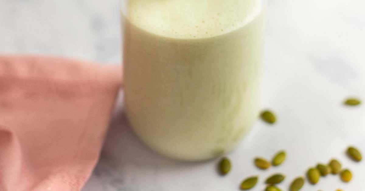 Creamy 5-Min Pumpkin Seed Milk Recipe - Samsung Food