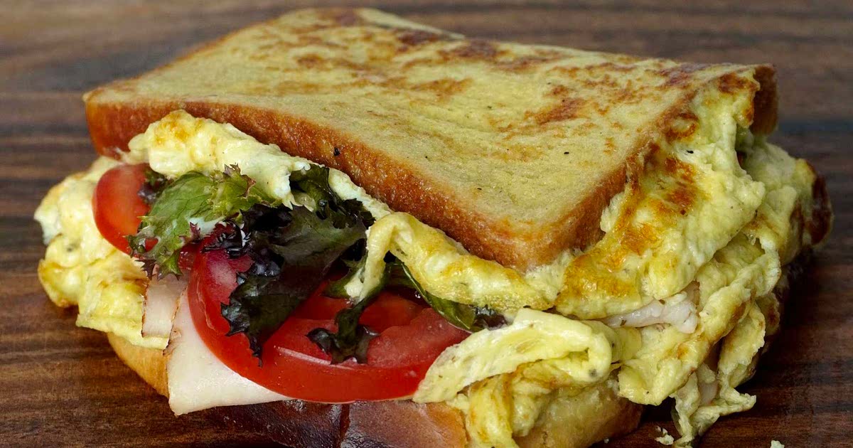 The viral egg toast sandwich Recipe - Samsung Food