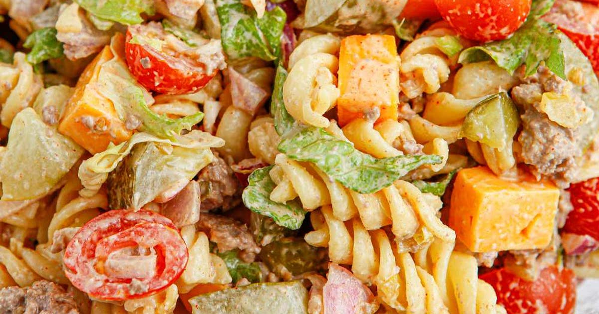 Big Mac Pasta Salad Recipe - Samsung Food