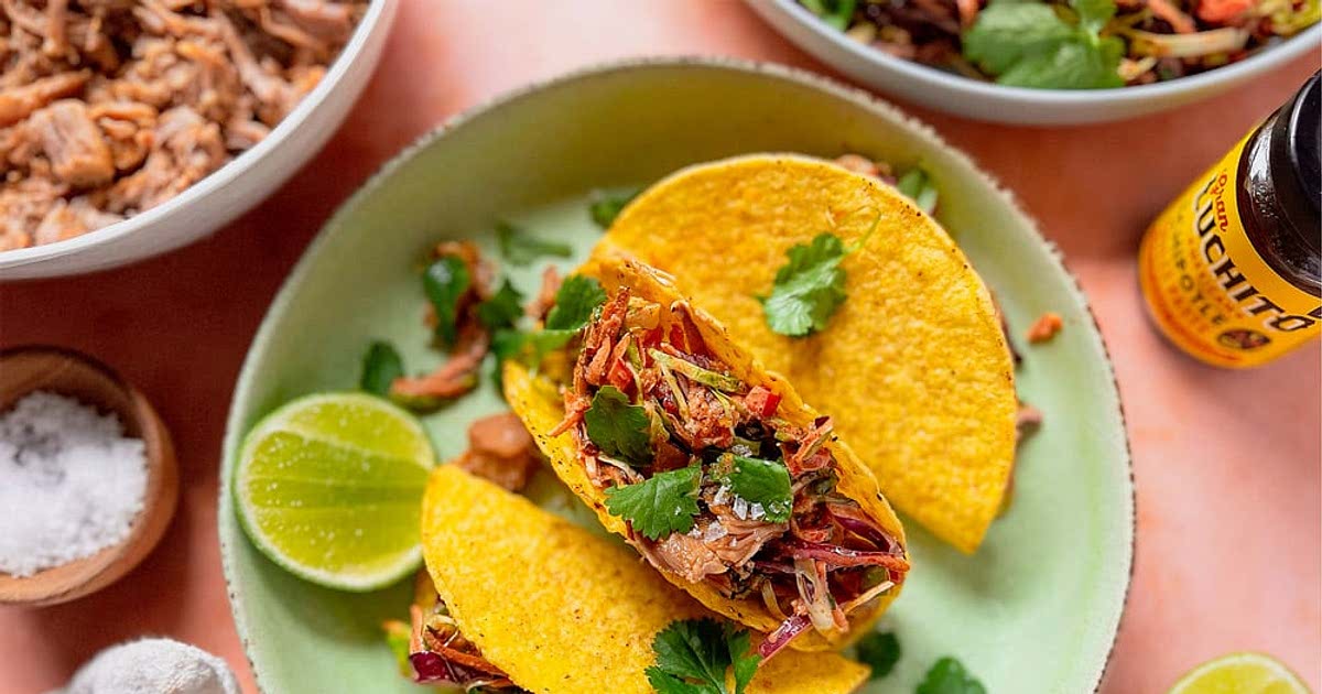 Pulled Pork Crunchy Tacos Recipe — Samsung Food