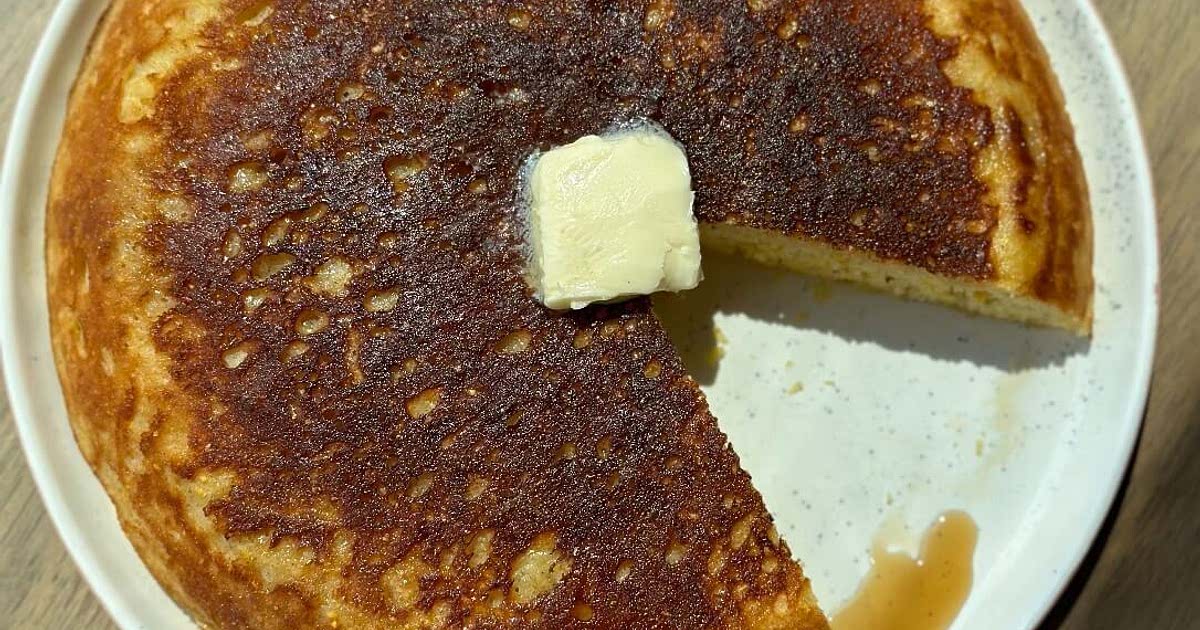 A Big Fluffy Pancake Recipe — Samsung Food