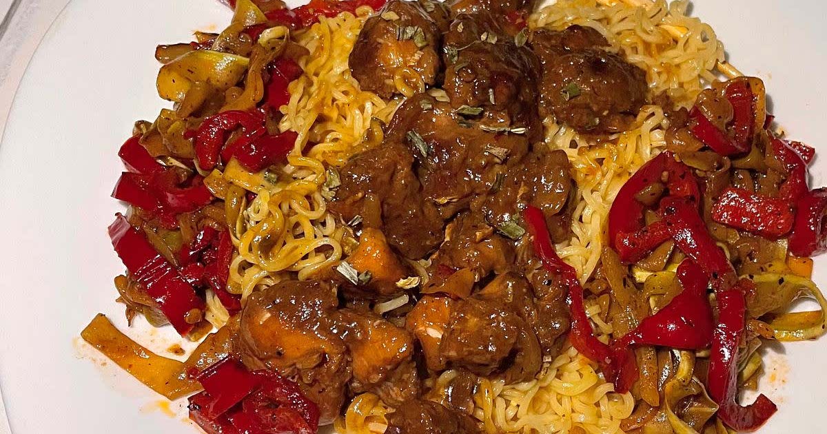 Ta Chien Chicken With Noodles and Veggies Recipe - Samsung Food