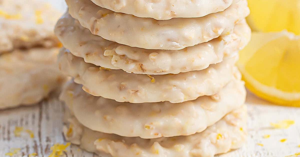 3 Ingredient No Bake Lemon Oatmeal Cookies Recipe - Samsung Food
