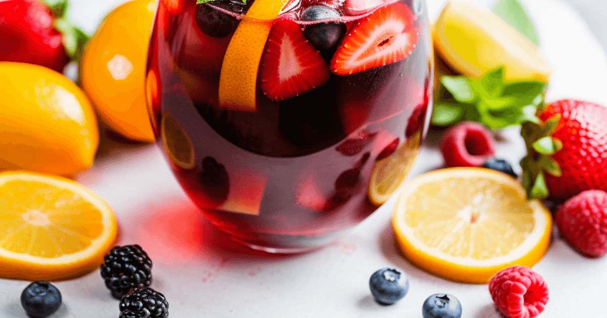 Summer Berry Sangria Recipe - Samsung Food
