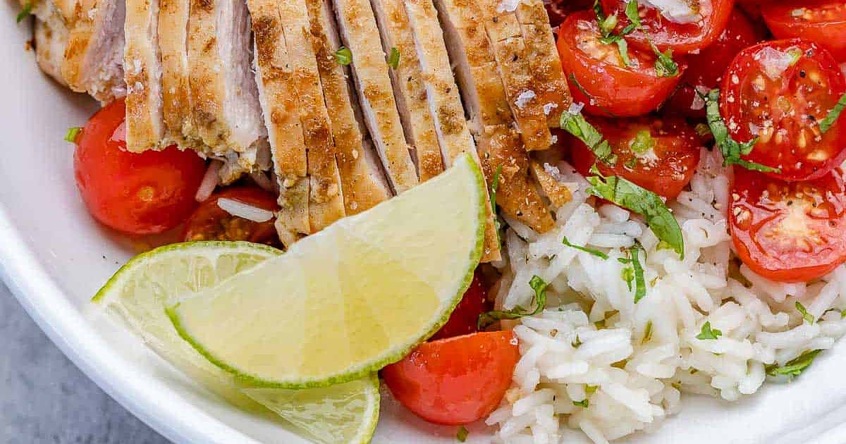 Cilantro Lime Chicken Rice Bowls Recipe - Samsung Food