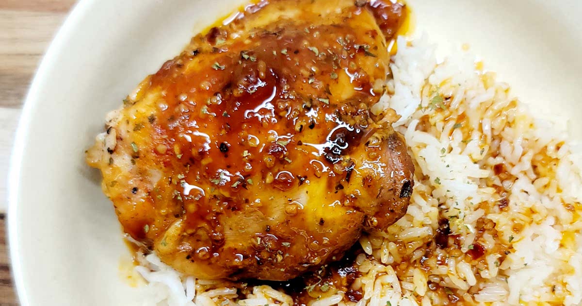 Apricot Chicken & Rice Recipe - Samsung Food