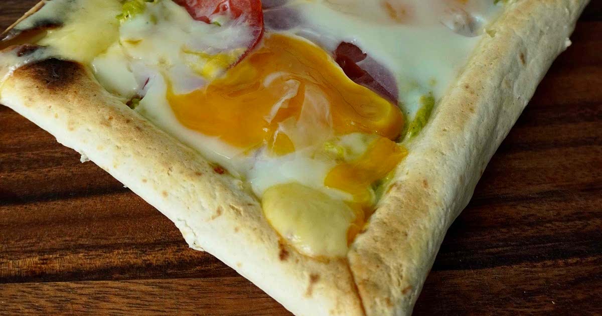 Cheesy avocado square wrap Recipe - Samsung Food