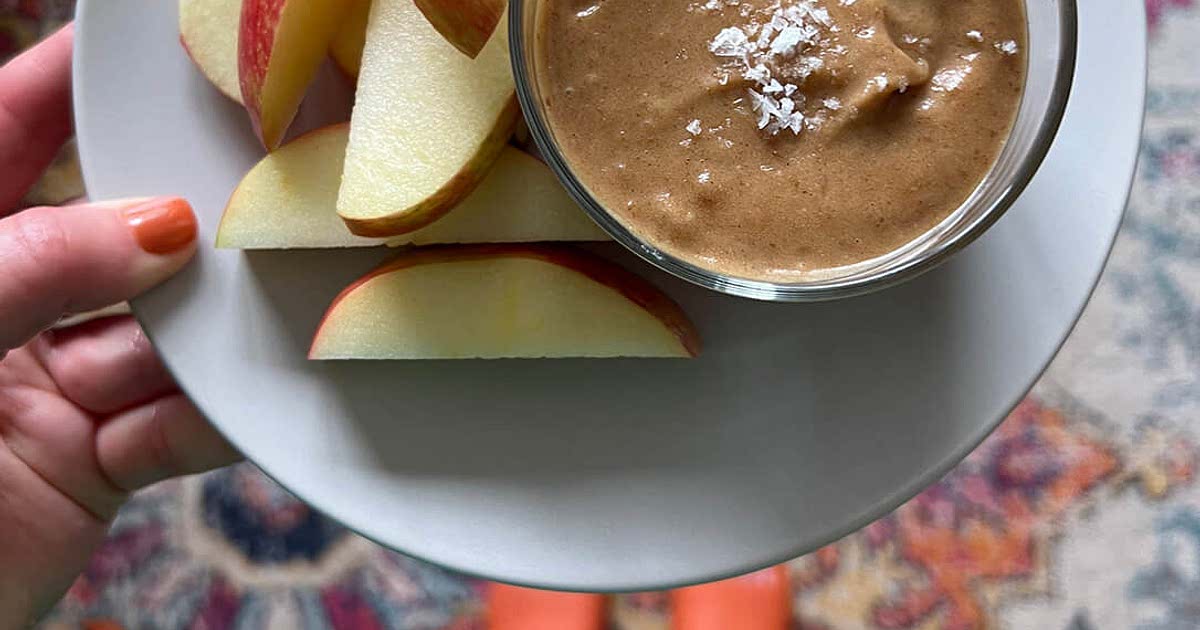 Peanut Butter Date Apple Dip Recipe — Samsung Food