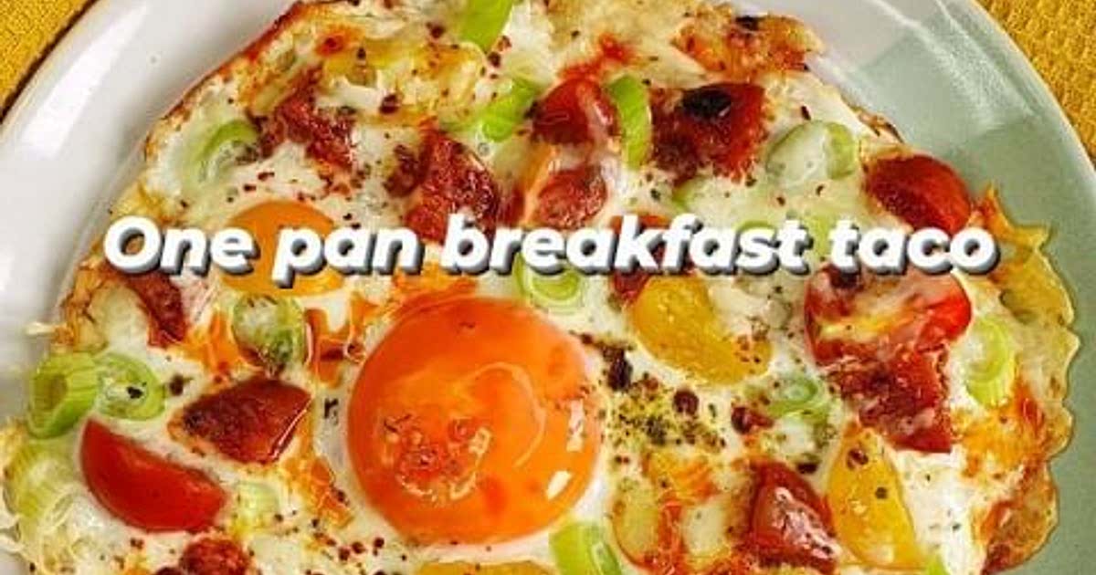 ONE PAN BREAKFAST TAco Recipe — Samsung Food