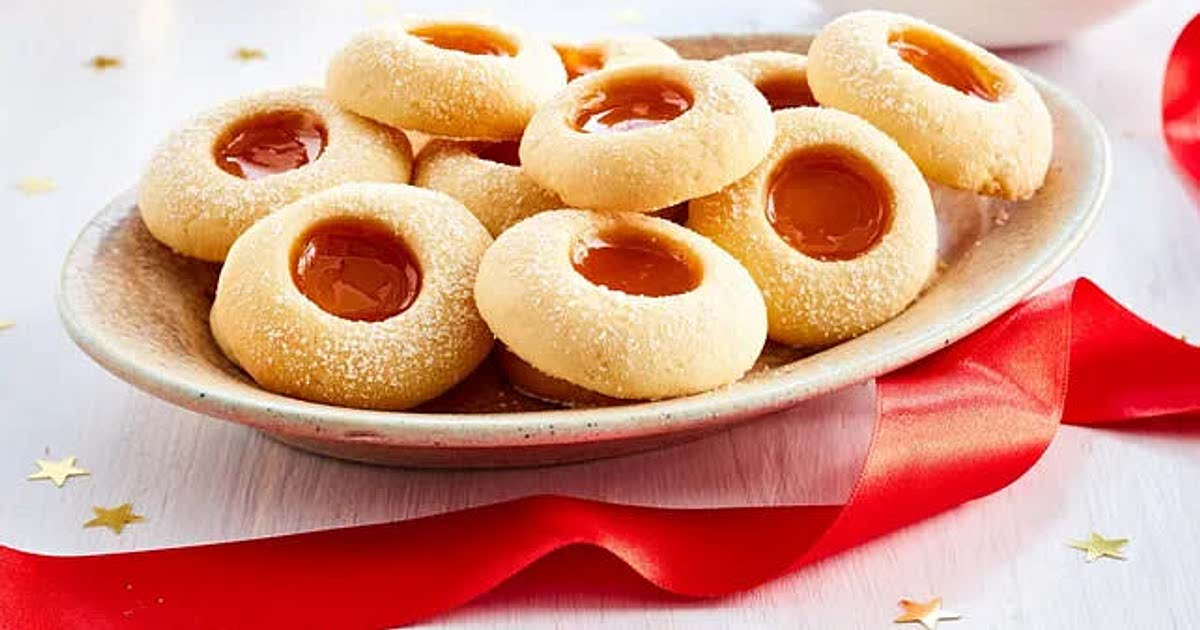 Authentic German Angel Eyes Cookies Recipe | Samsung Food App