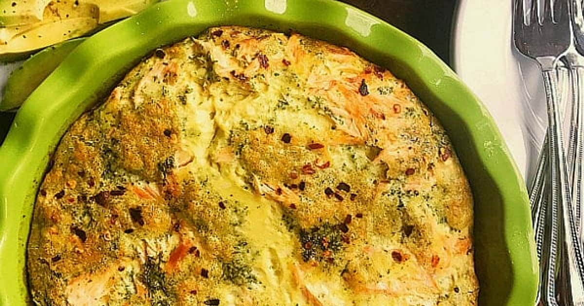 Crustless Salmon Gruyere Quiche Recipe - Samsung Food