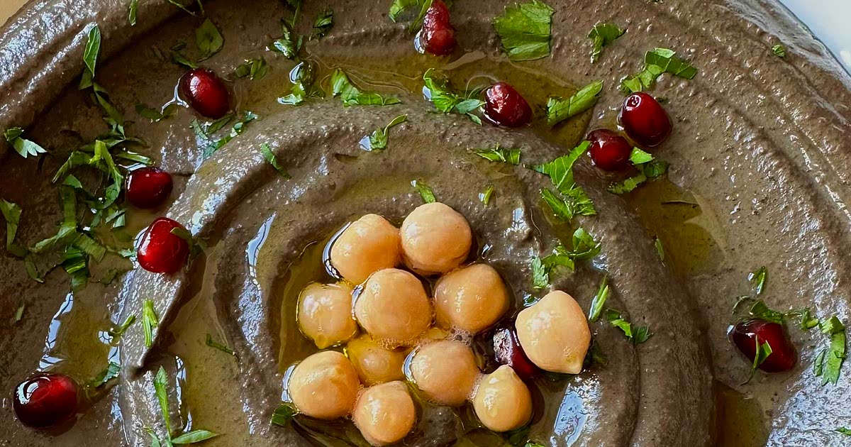 BLACK GARLIC HUMMUS Recipe — Samsung Food