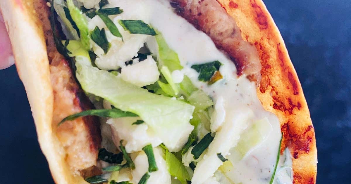 Blackstone Smashed Gyro Tacos Recipe | Samsung Food App