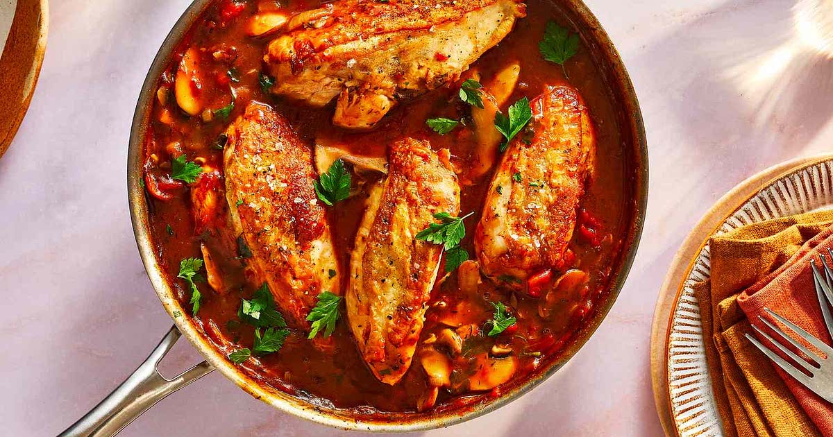 Chicken Chasseur Recipe | Samsung Food App