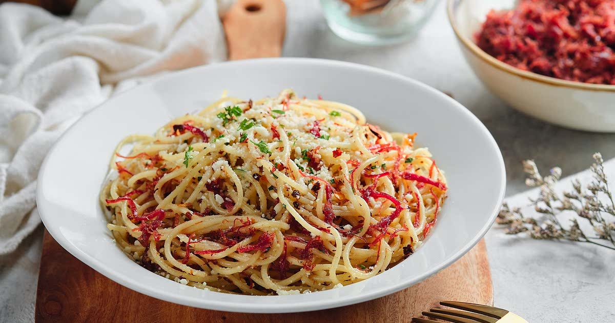 Highlands Corned Beef Aglio Olio | CDO Foodsphere Inc Recipe - Samsung Food