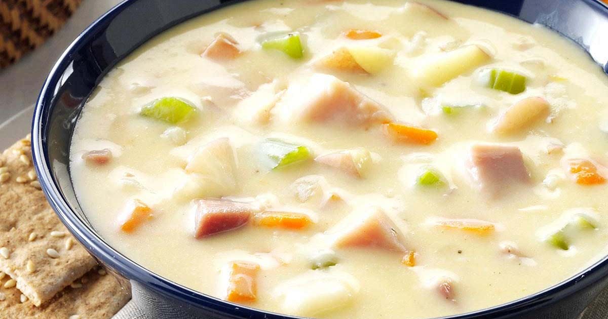 Cheddar Potato Chowder Recipe - Samsung Food