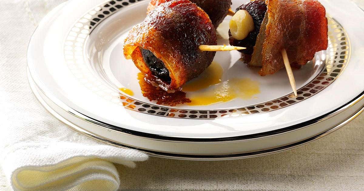 Candied Bacon-Wrapped Figs Recipe | Samsung Food App