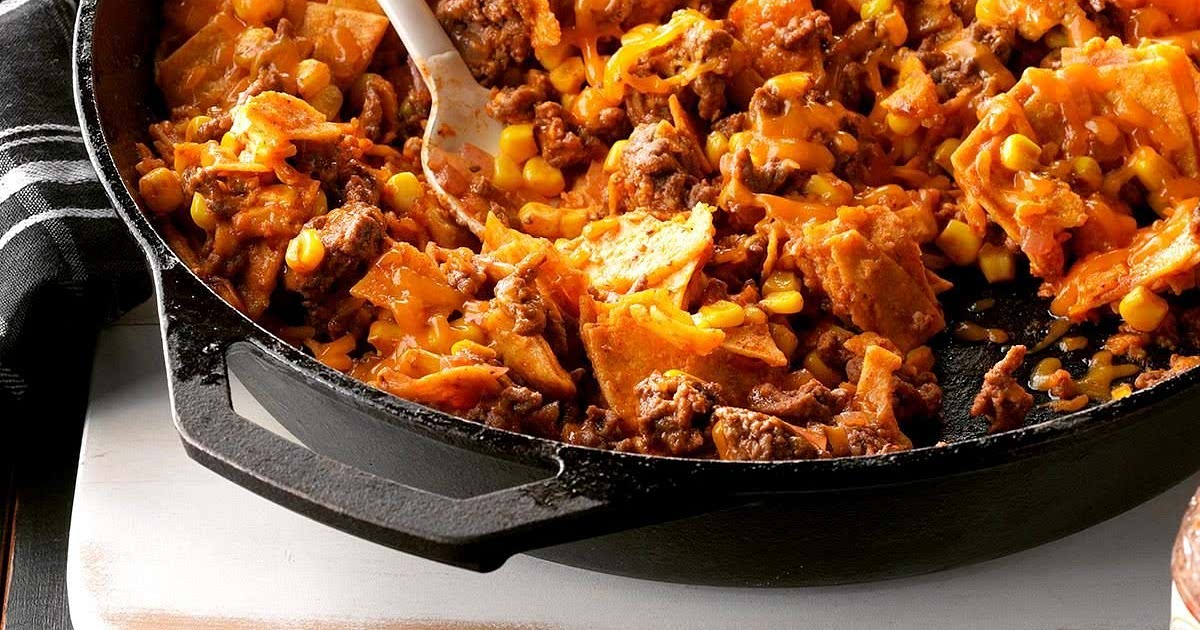 Easy Beef Taco Skillet Recipe - Samsung Food