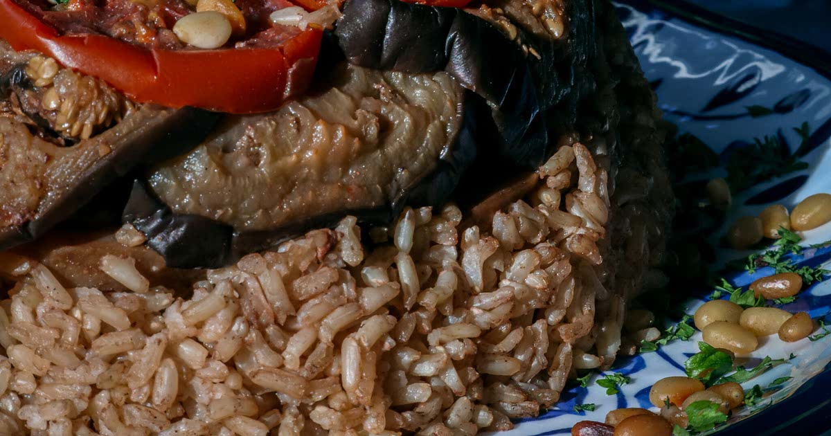 Vegan Makloubeh (Palestinian Flipped Rice) Recipe - Samsung Food