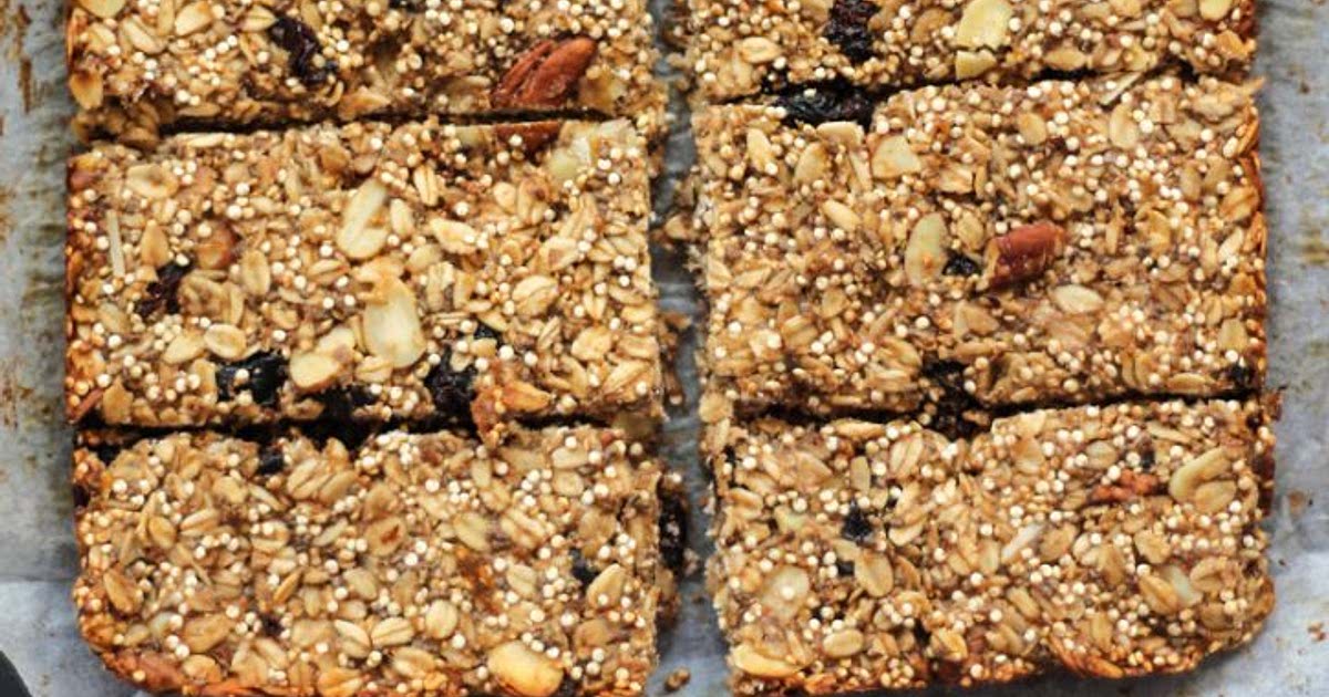 Chia, Quinoa & Banana Granola Bars Recipe — Samsung Food