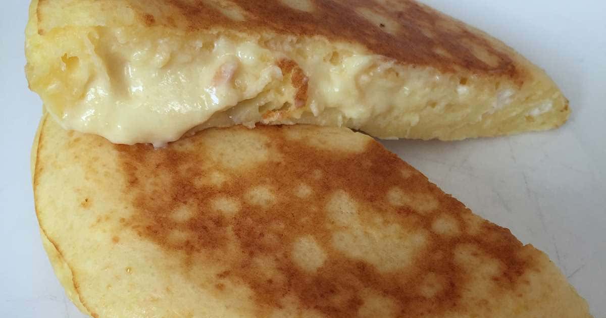 10 Minutes Cheese Pancake (or Brazilian Pão de Queijo) Fast2eat Recipe ...