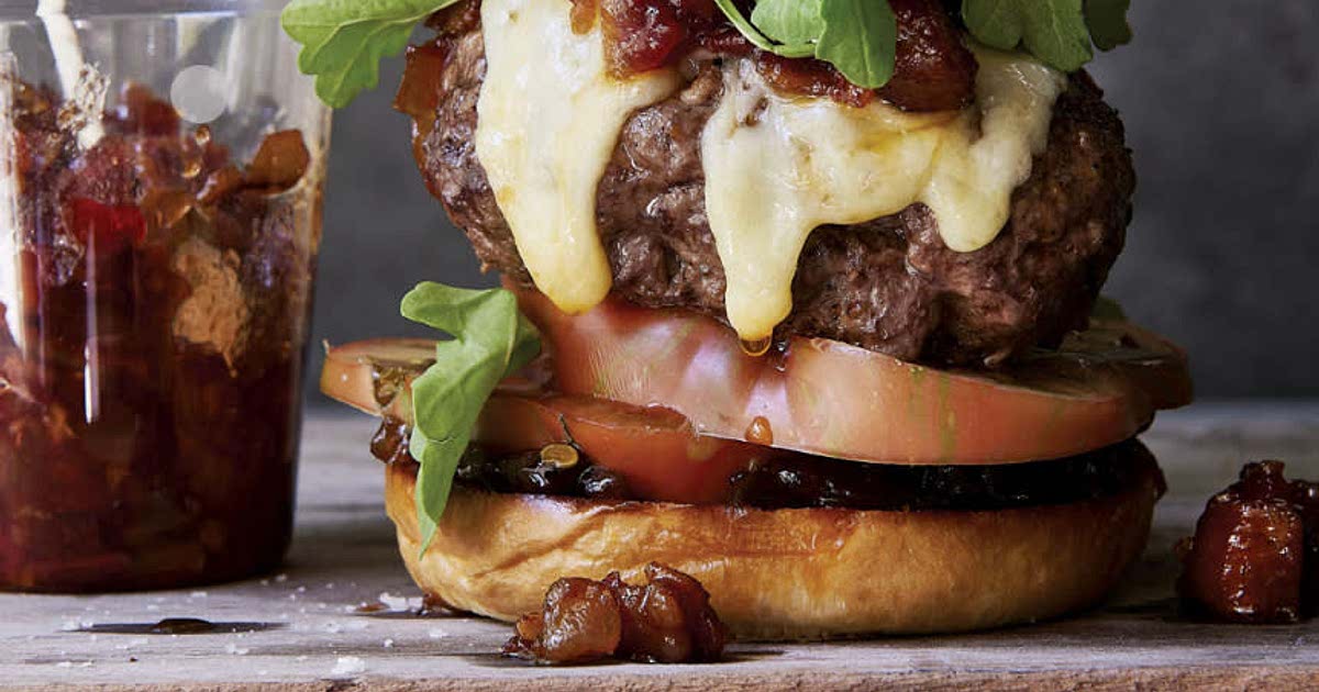 Gaines Brother Burgers with Drip Jam (Magnolia Table) Recipe — Samsung Food