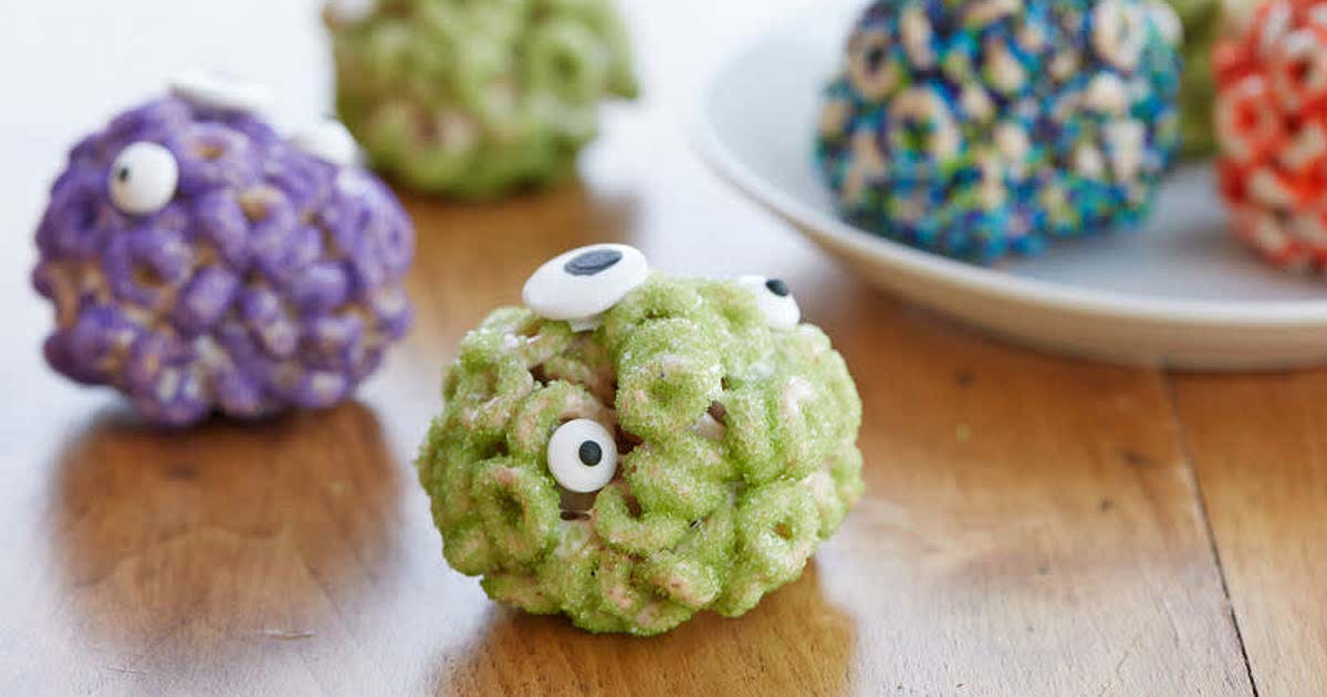 No-Bake Monster Cheerios™ Balls Recipe — Samsung Food