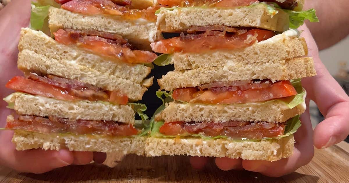 Double Stack BLT Sandwich Recipe - Samsung Food
