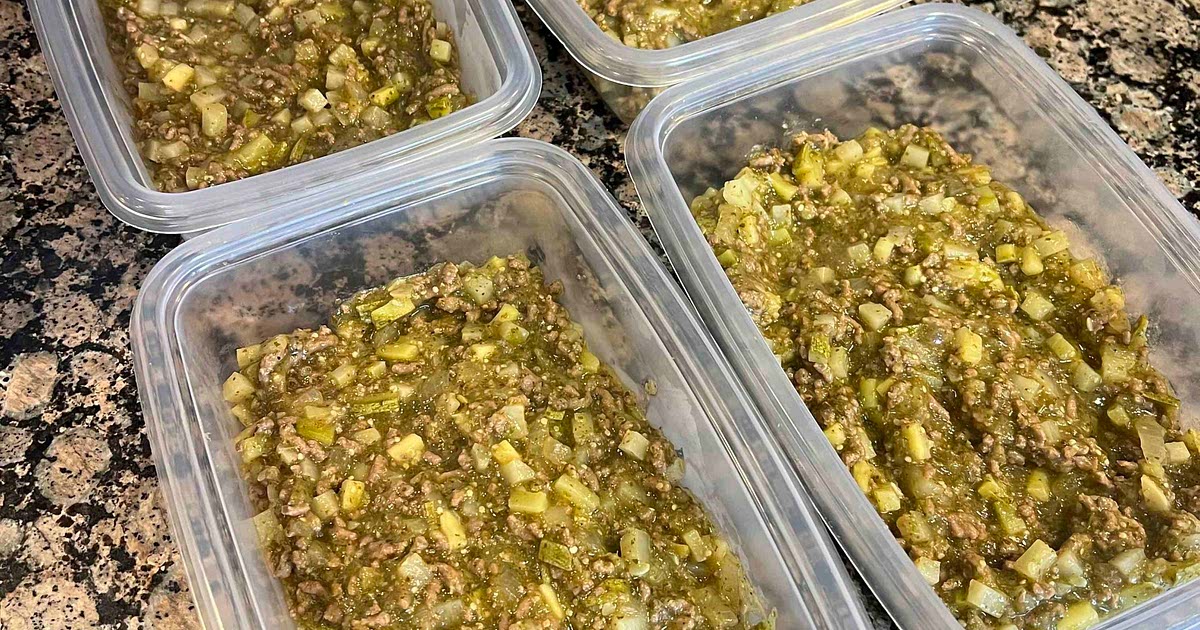 PICADILLO EN SALSA VERDE Recipe - Samsung Food