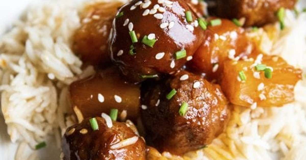 3 Ingredient Hawaiian Meatballs Recipe - Samsung Food